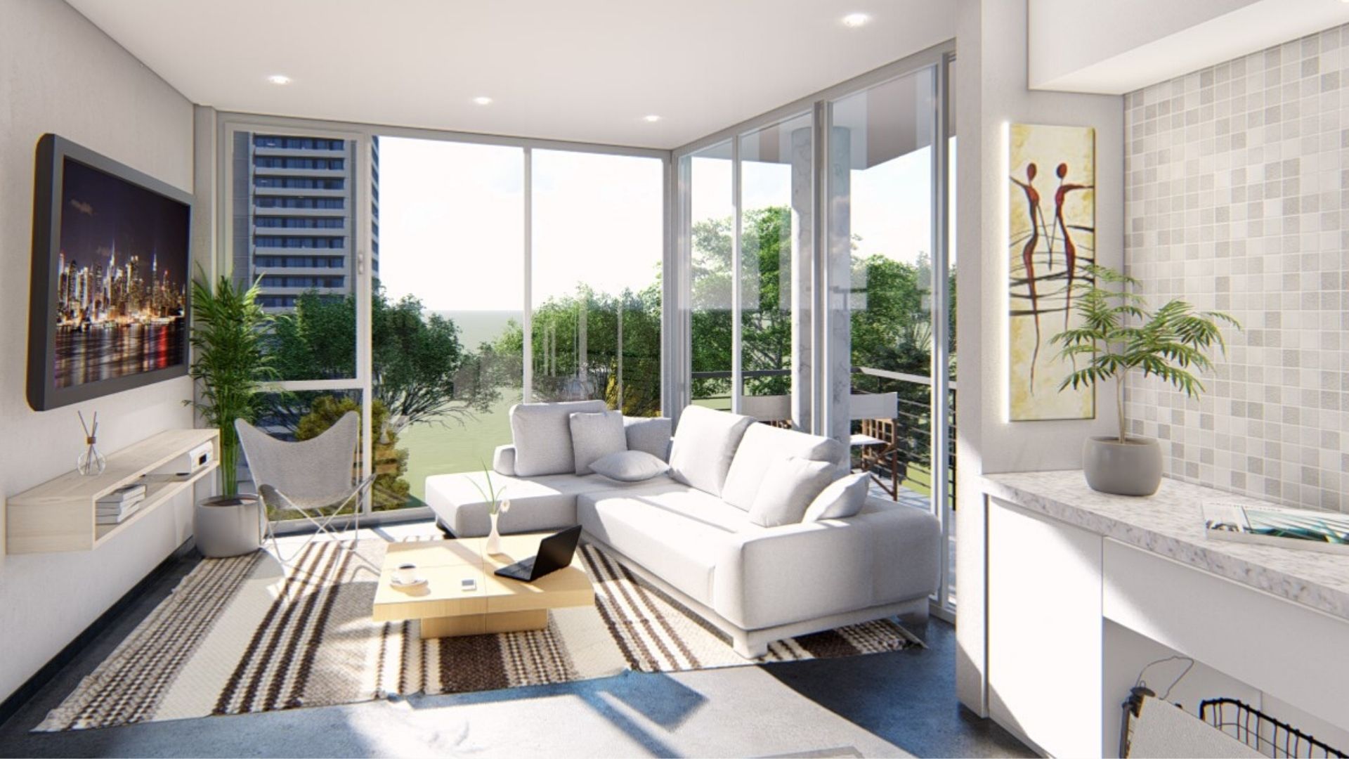 Render valencia galeria - imagenes render 3D - reforma valencia